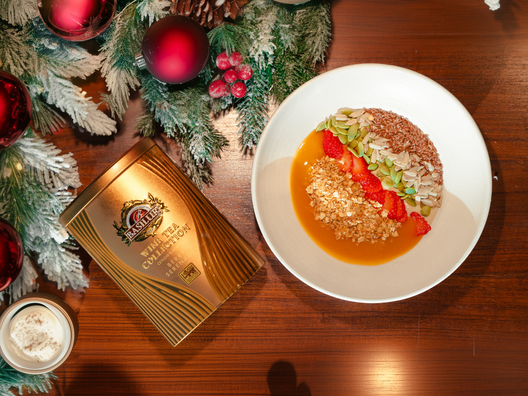 Merry Berry Granola Bowl from Basilur Berry Serenade Wine tea – Basilur Tea