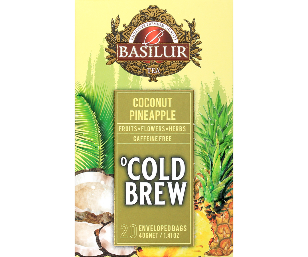 Basilur Tea - Cold Brew Iced Tea- Coconut Pineapple