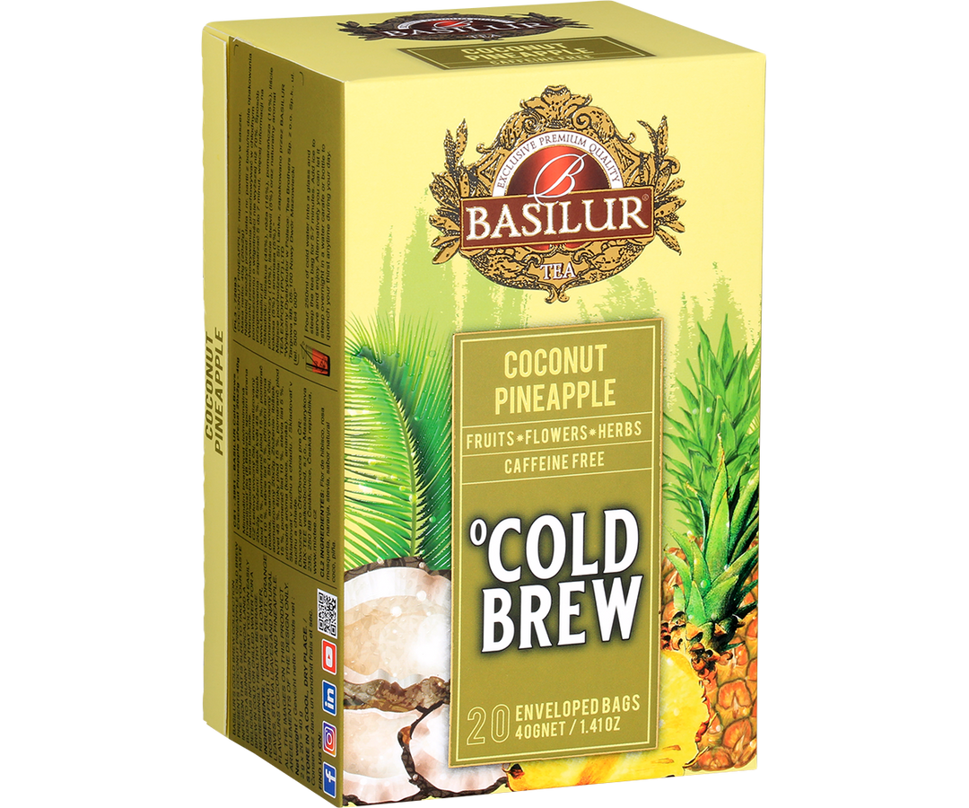 Basilur Tea - Cold Brew Iced Tea- Coconut Pineapple